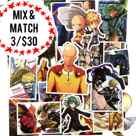 One Punch | Office | 25 One Punch Stickers | Poshmark